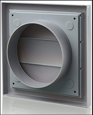 Blauberg Plastic Vented Back Draught Air Gravity Shutter Ventilation ...