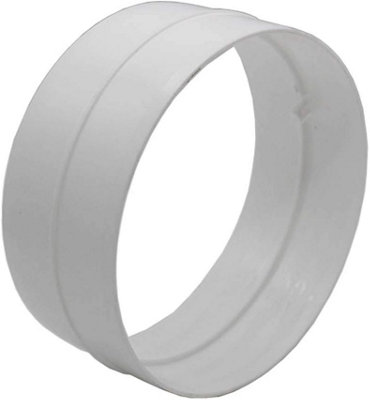 Blauberg Round Circular Plastic Ventilation Duct Pipe Joining Coupler ...