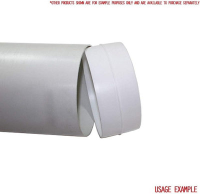 Blauberg Round Circular Plastic Ventilation Duct Pipe Joining Coupler ...
