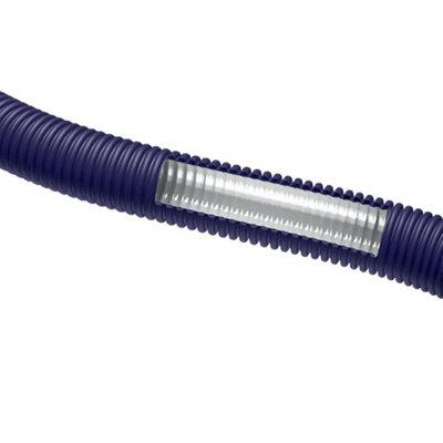 BlauFast Anti-Bacterial & Anti-Static Semi Rigid Radial Duct 75mm x 50m