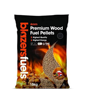 Blazers Fuel Premium Wood Pellets 15kg
