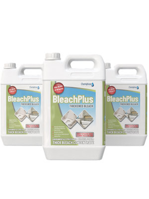 Bleach Plus - Thick Bleach Concentrate 4 x 5 Litres