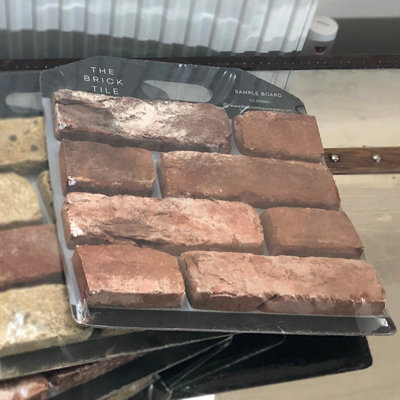 Blend 3 Brick Slip Sample Panel - The Reclaimed Collection - The Brick ...