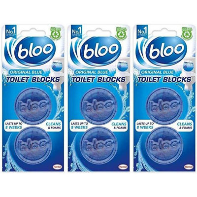 Bloo Bogof Acticlean in Cistern Blocks Original (B4) (Pack of 3) | DIY ...