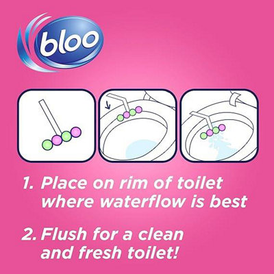 Bloo Toilet Rim Block Coastal Waters Hawaiian Pineapple 50g