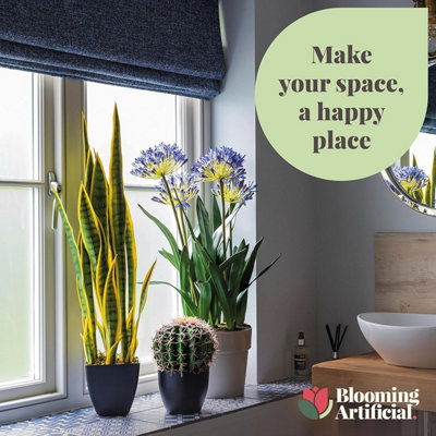 Blooming Artificial - 100cm Fake Forest Greens Living Wall - Indoor ...