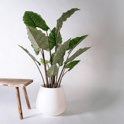 Blooming Artificial - 140cm / 4.5ft Faux Elephant Ear