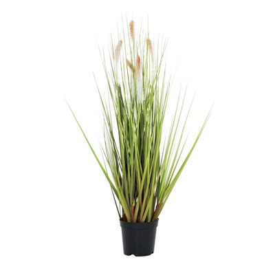 Blooming Artificial - 60cm / 2ft Faux Foxtail Grass - Indoor Use
