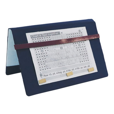 Blossom: Knitting Chart Keeper: Fold-up Style: Small
