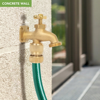 BLOSTM Brass Anywhere Hose Tap