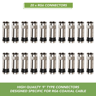 BLOSTM Coaxial Cable Compression Tool Kit With Crimp Tool