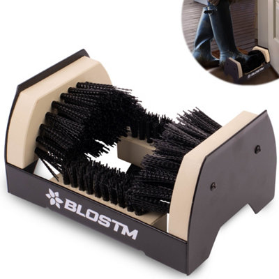BLOSTM Floor Mount Boot Scraper Brush