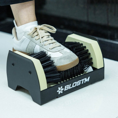 BLOSTM Floor Mount Boot Scraper Brush