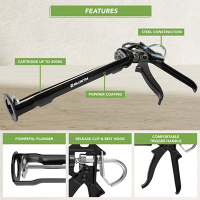 BLOSTM Heavy Duty Sealant Silicone Gun