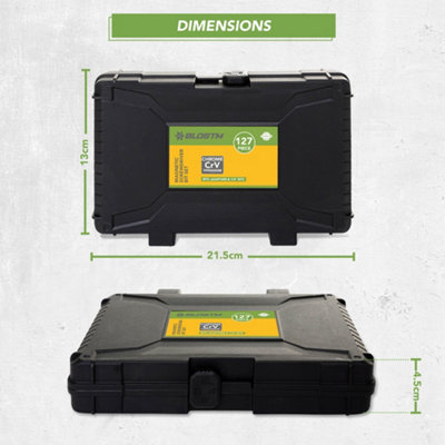 BLOSTM Magnetic Screwdriver Bit Set 127 Piece