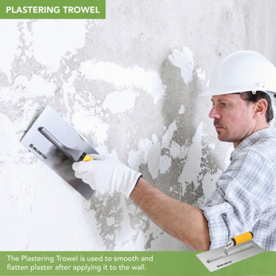 BLOSTM Trowel Set 5 Piece - Bricklaying or Plastering