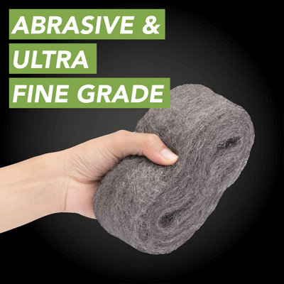BLOSTM Ultra Fine Steel Wool - 3 Pack