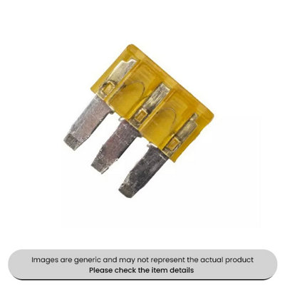 Blue 3 Blade Micro Cartridg Fuses 15AMP Pack Qty 25