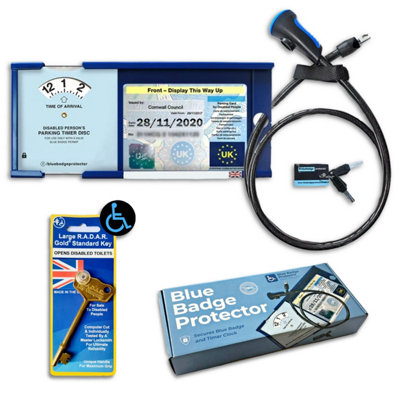 Blue Badge Protector Disabled Security Device For Blue Badge Holders ...