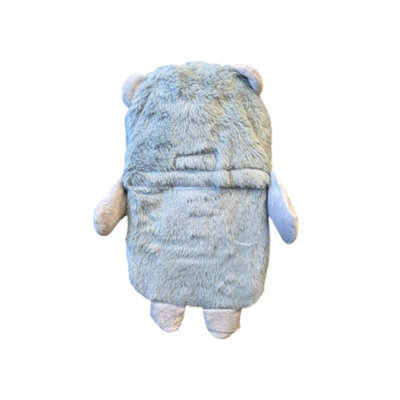 Blue Canyon 1L Teddy Bear Hot Water Bottle with Soft Faux Fur Cover ...