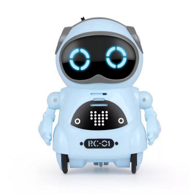 Blue Children Intelligent Mini Multi-Active Robot