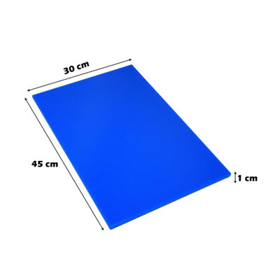 Blue Chopping Board PE Plastic Professional Kitchen Cutting Board for ...