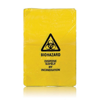 BLUE DOT CLINICAL WASTE BAG LARGE 630MM X 420MM