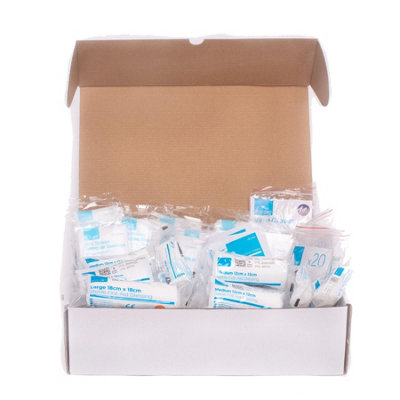 Blue Dot Standard First Aid Emergency Kit Refill 1-20 Person