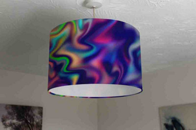 Blue Foil Marbled multicolored Shine stone (Ceiling & Lamp Shade ...
