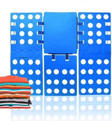Blue Magic Fast Speed Adult Clothes Shirt Folder Organizer Flip Folding ...