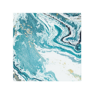 Blue Marble Splash Back designer style