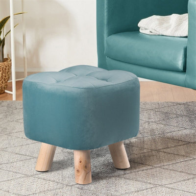 Blue footrest store