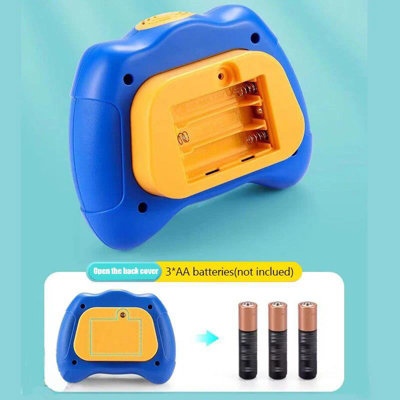 Blue or Purple Quick Push Game Console