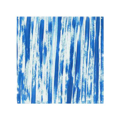 Blue Paint Strokes Splash Back designer style