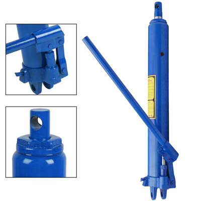 Blue Replacement 8 Ton Steel Hydraulic Long Ram Jack Lift with Handle