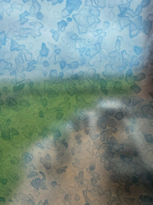 BLUE SHAPES PRIVACY FROSTED GLASS STATIC CLING STICKY BACK VINYL FILM ...