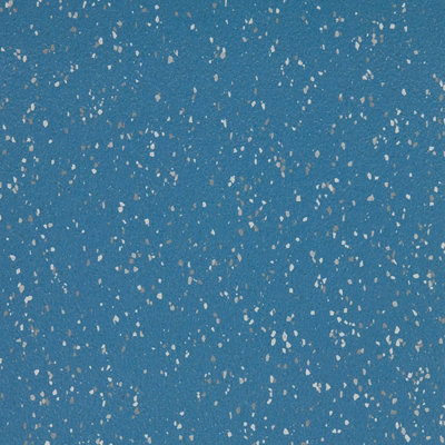 Blue Speckled Effect Slip-Resistant Contract Commercial Kitchen Vinyl ...