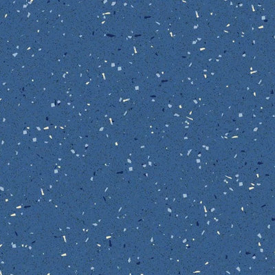 Blue Speckled Effect Vinyl Flooring, Anti-Slip Contract Commercial ...