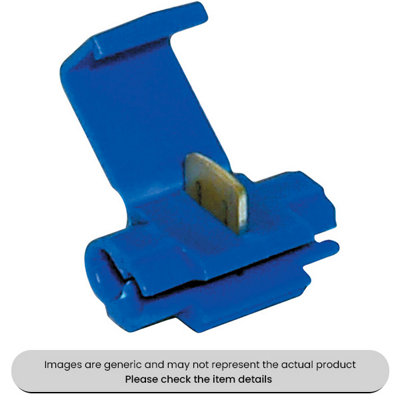 Blue Splice Connectors 1-1.5MM² Snap Locking For ATO Blade Fuses Pack ...