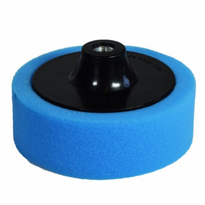 Blue Sponge M14 Medium 150mm Polishing Mop Sponge Buffing Wheel ...