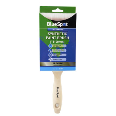 BLUE SPOT TOOLS - 4" (100MM) SYNTHETIC PAINT BRUSH