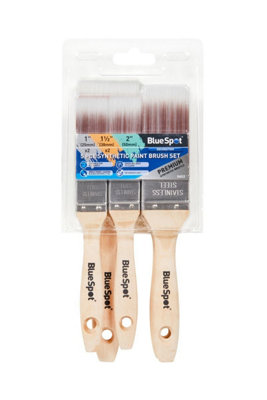 Blue Spot Tools - 5 PCE Synthetic Paint Brush Set | DIY at B&Q