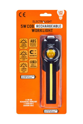 Blue Spot Tools Electralight Rechargeable Work Light 350 Lumen