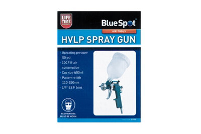 Blue Spot Tools - HVLP Spray Gun (600ml) | DIY at B&Q
