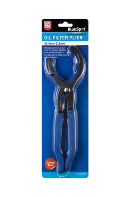 Blue Spot Tools - Oil Filter Pliers (63.5mm-116mm) | DIY at B&Q