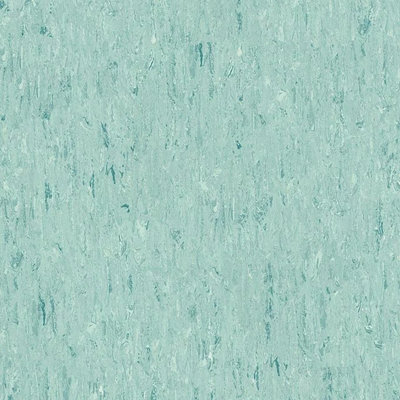 Blue Tile Effect Slip-Resistant Contract Commercial Heavy-Duty Vinyl ...