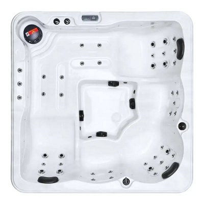 Blue Whale Spa - Hidden Haven - 2 Lounger and 3 seat hot tub | DIY at B&Q