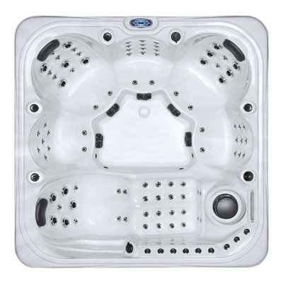 Blue Whale Spa - South Haven - 1 Lounger and 5 seat hot tub | DIY at B&Q