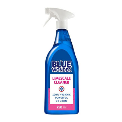 Blue Wonder Limescale Remover & Bathroom Descaler Spray 750ml