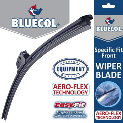 Bluecol BWT405 Twin Pack Specific Fit Wiper Blade - 1 x 28 Inch & 1 x ...